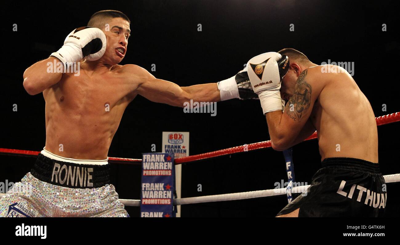 Boxing - International Welterweight Contest - Dean Byrne v Frank ...