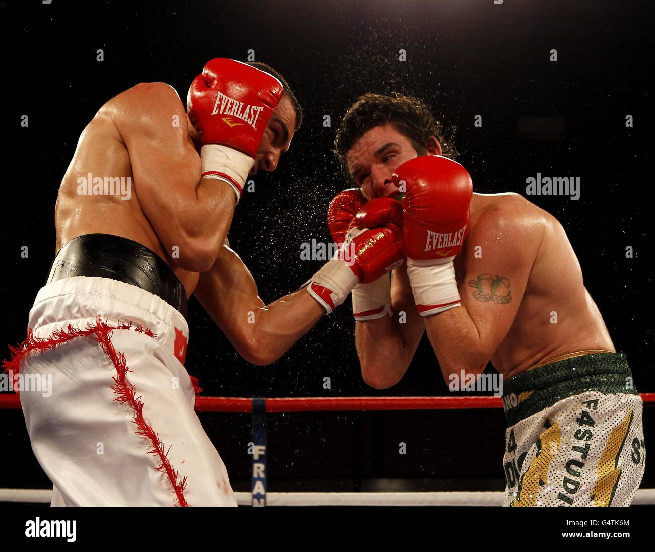 Boxing - International Welterweight Contest - Dean Byrne v Frank ...