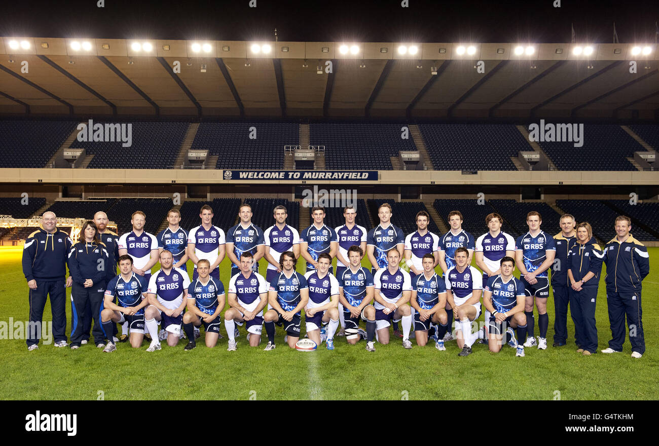 Scottish rugby 7s team photo hi-res stock photography and images - Alamy