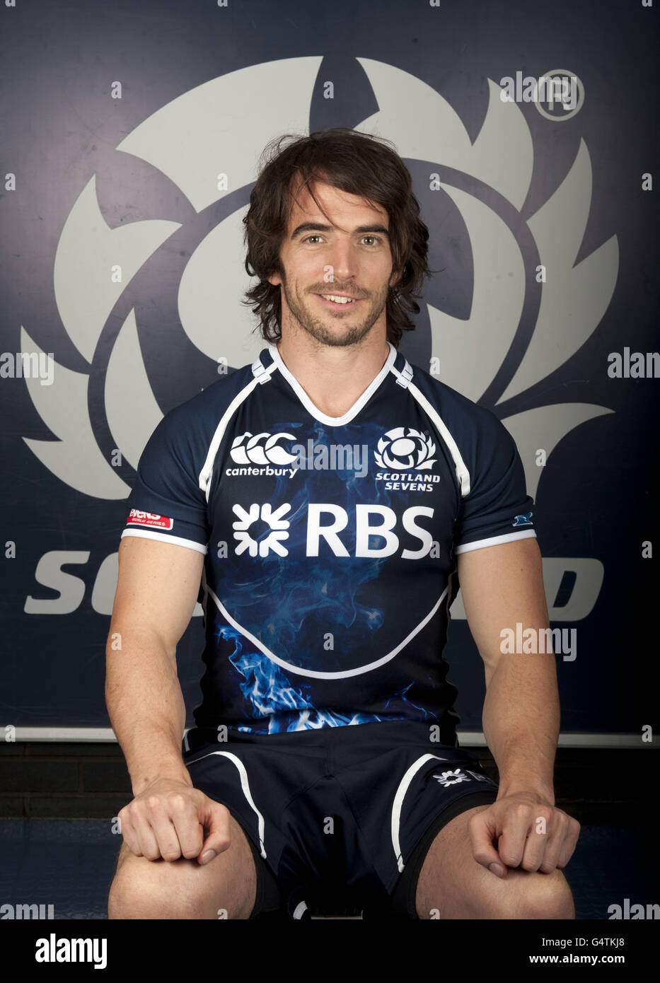 Rugby Union - Scottish Rugby 7's Photocall - Murrayfield Stock Photo ...