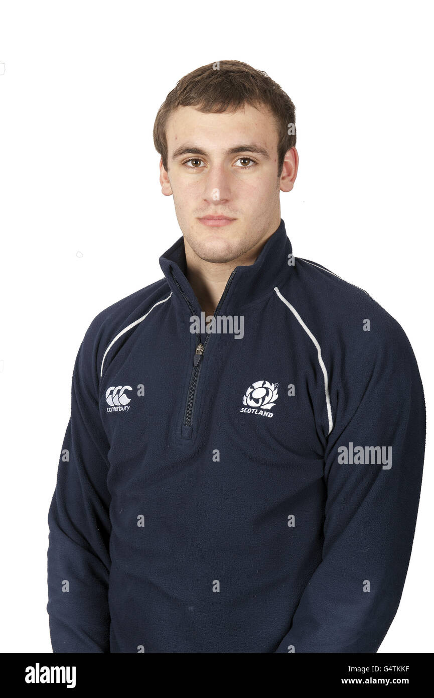 Rugby Union - Scotland Under 18 Photocall - Murrayfield. Sam Pecquer ...