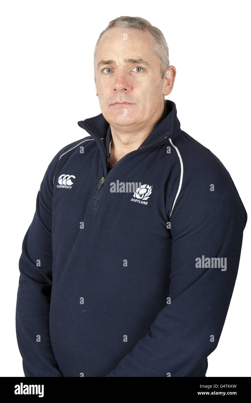 Rugby union scotland under 18 photocall murrayfield hi-res stock ...