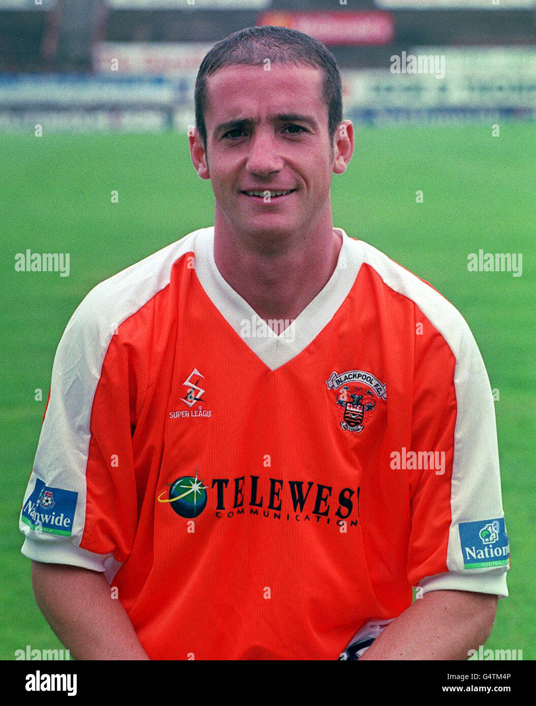Blackpool FC/Hughes. Ian Hughes, who plays for Blackpool Football Club ...