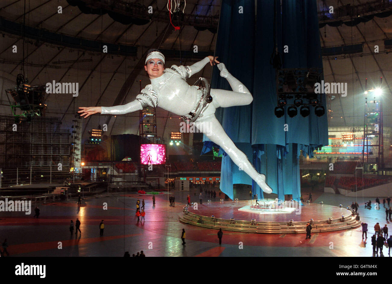 Millennium Dome Show 2 Stock Photo - Alamy