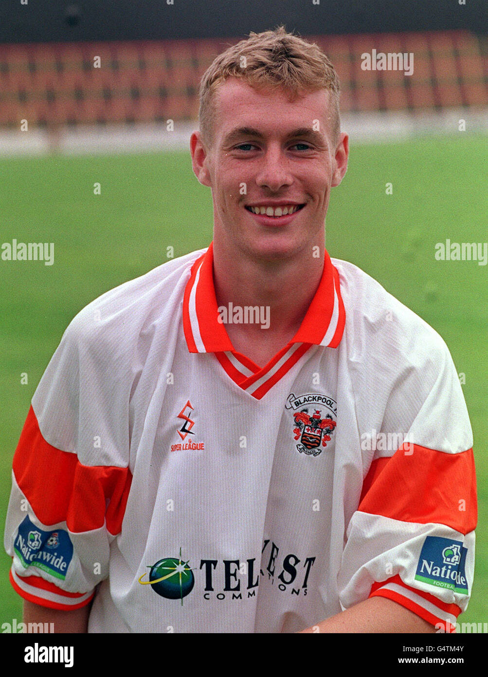 Blackpool FC/Nowland. Adam Nowland, who plays for Blackpool Football ...