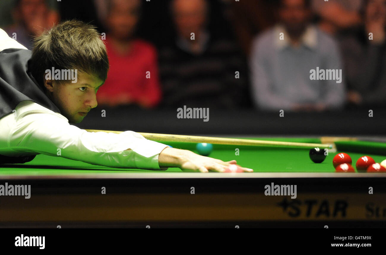Snooker - The Masters 2012 - Day Seven - Alexandra Palace. Judd Trump ...