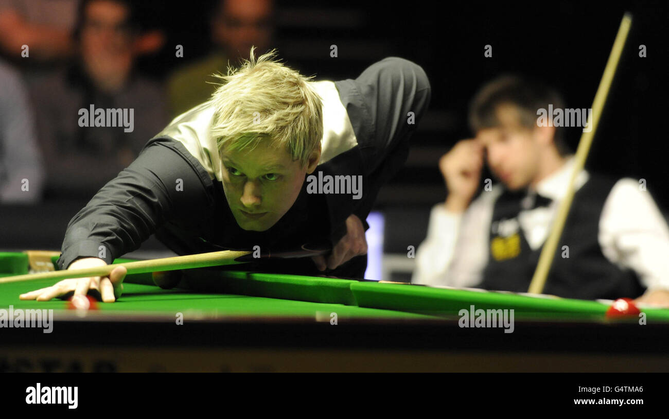 Neil robertson masters 2012 alexandra palace hi-res stock photography ...