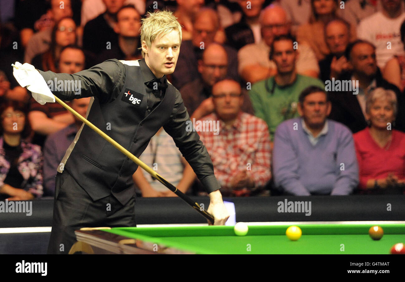 Neil robertson masters 2012 alexandra palace hi-res stock photography ...