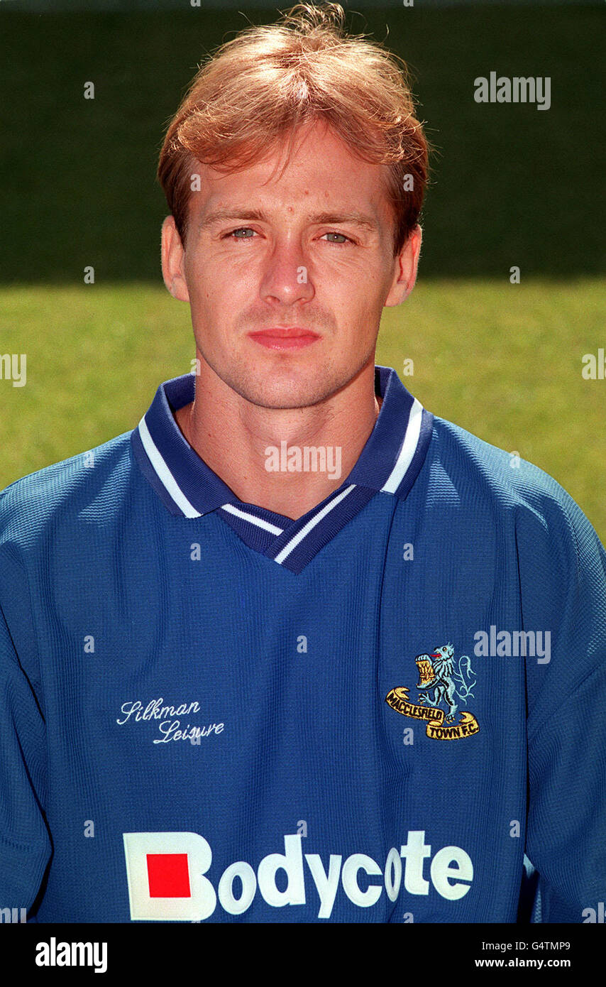 Chris Priest/Macclesfield FC. Chris Priest of Macclesfield Town ...