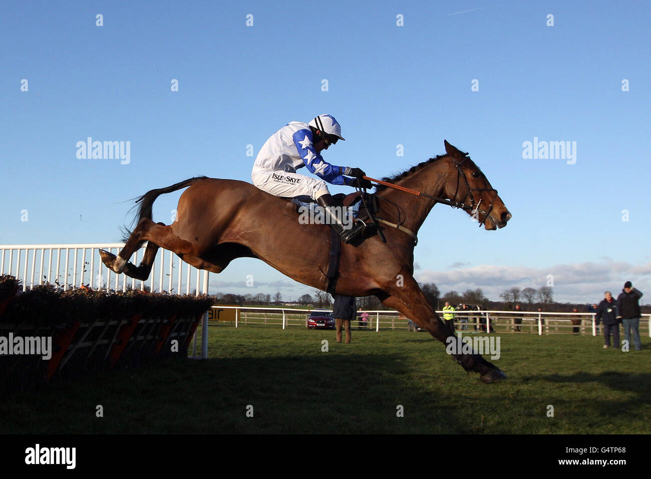 Horse Racing - Weekday Racing - Wetherby Racecourse Stock Photo - Alamy