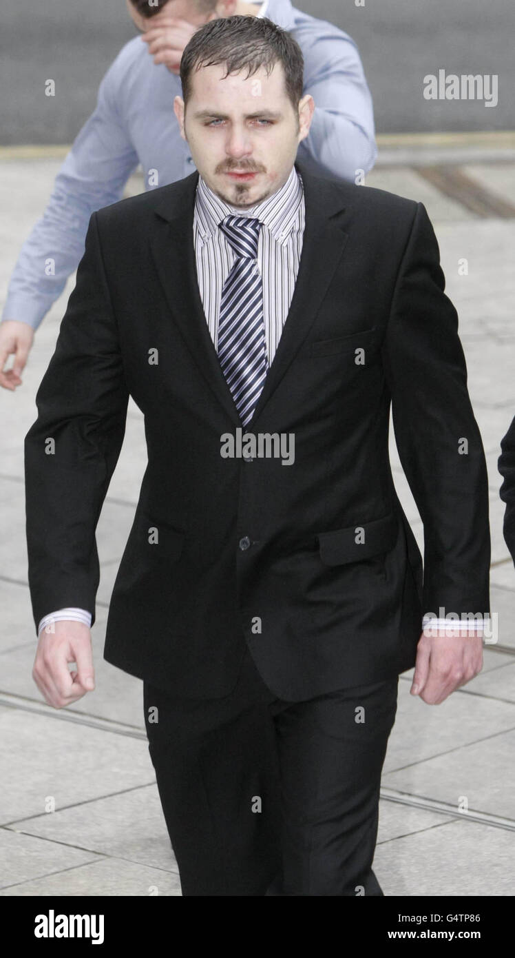 Leonard watters arrives at dublin district court hi-res stock ...