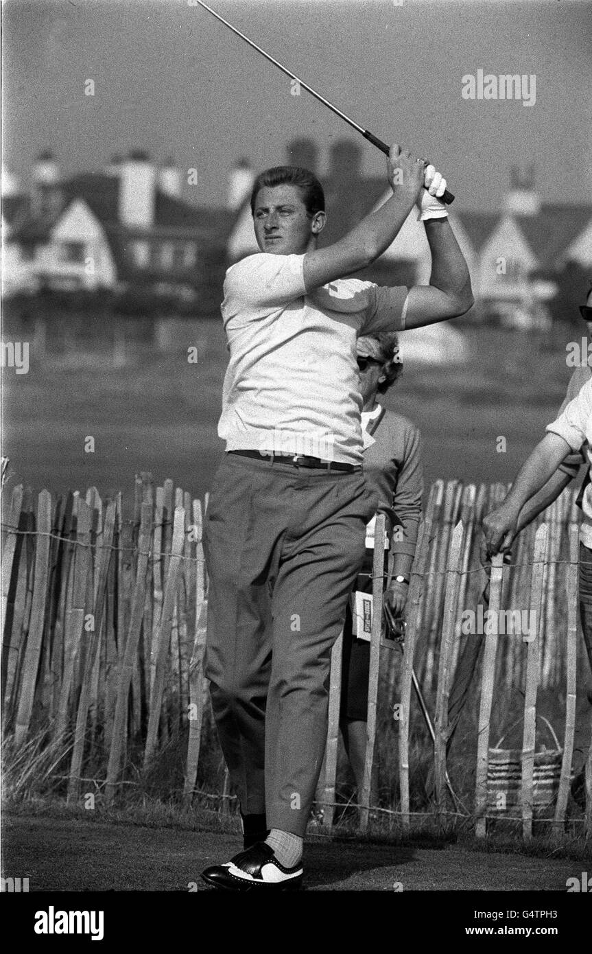 Brian Barnes on the second day of the Open Golf Championships at the ...