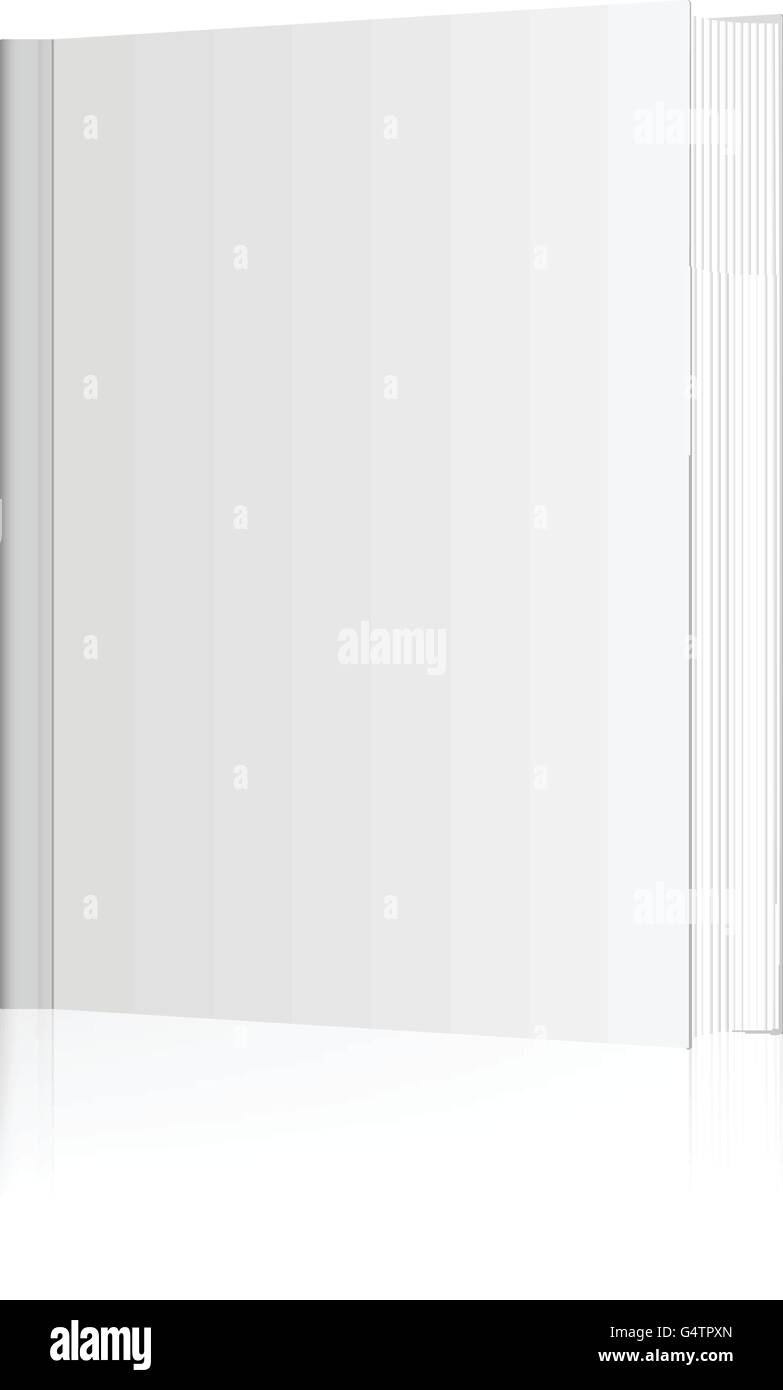 Book on a white background Stock Vector Image & Art - Alamy