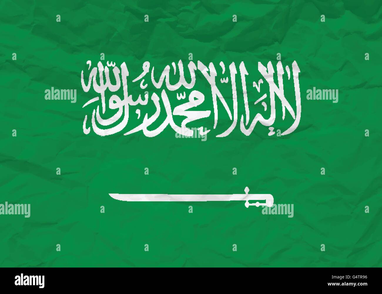 Saudi arabia flag Stock Vector Images - Alamy