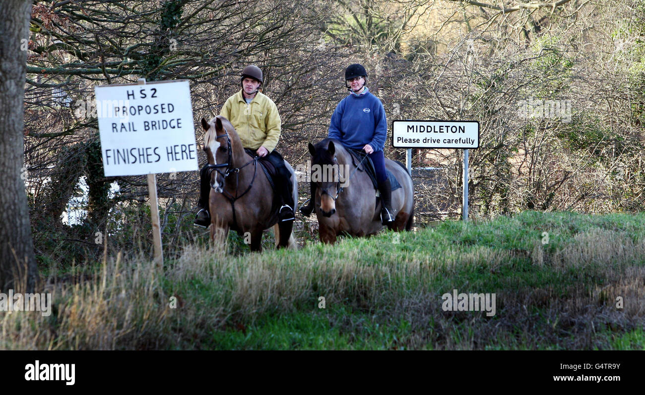 Hs2 high speed rail plan hi-res stock photography and images - Alamy