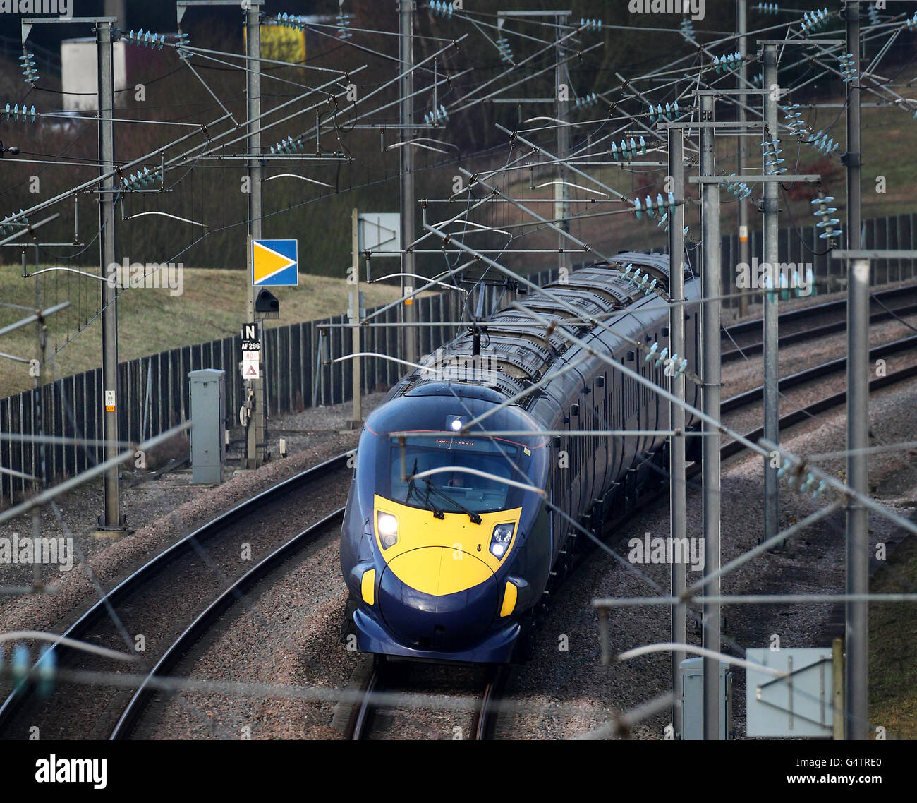 Hs1 train hi-res stock photography and images - Alamy