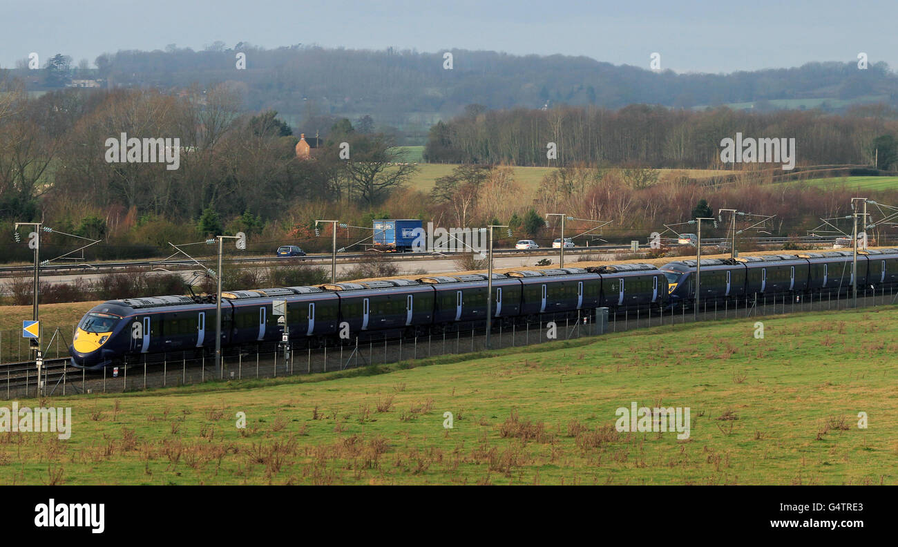 HS2 high-speed rail plan Stock Photo - Alamy