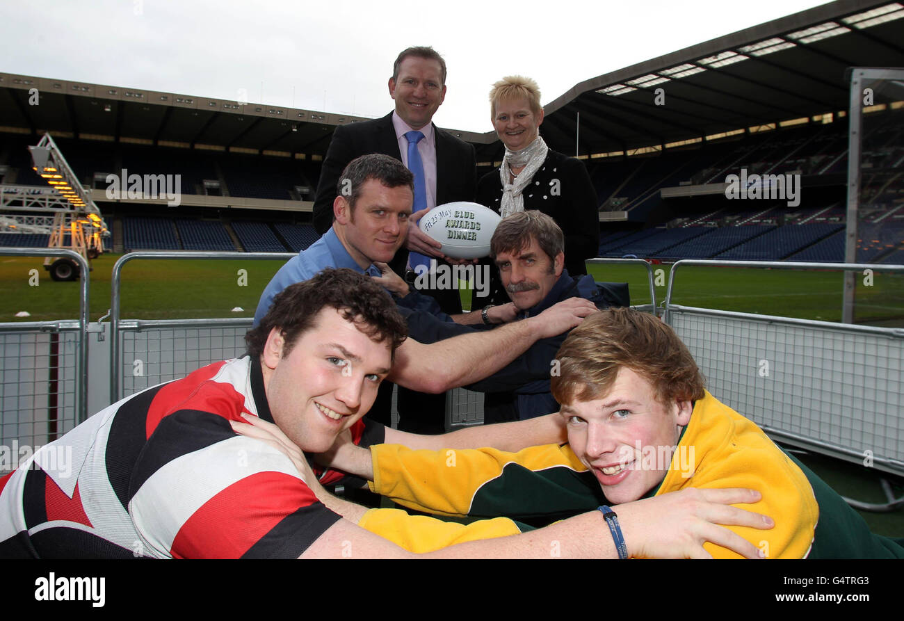 Rugby Union - Club Rugby Awards Dinner Launch - Murrayfield Stock Photo ...