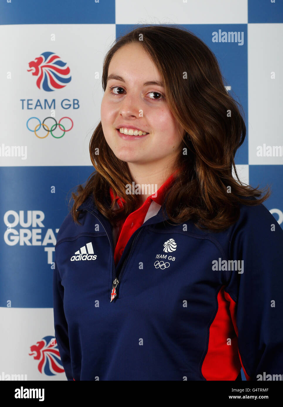 Angharad Ward, competing in the Curling at the Innsbruck 2012 Winter ...