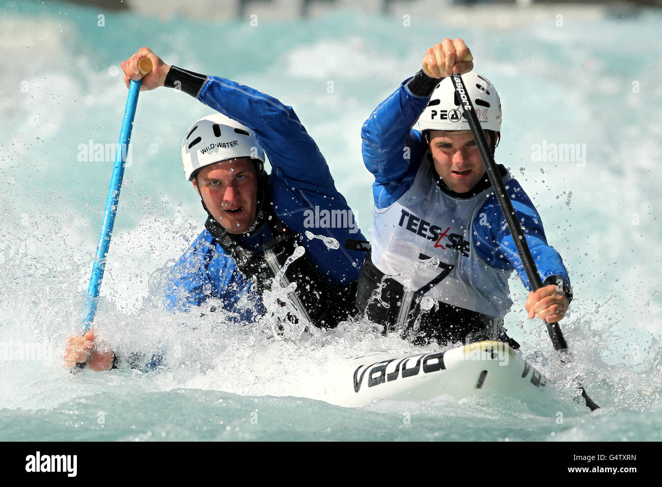 Great Britain's Paul Ramsdale (front) and Gareth Wilson Stock Photo - Alamy