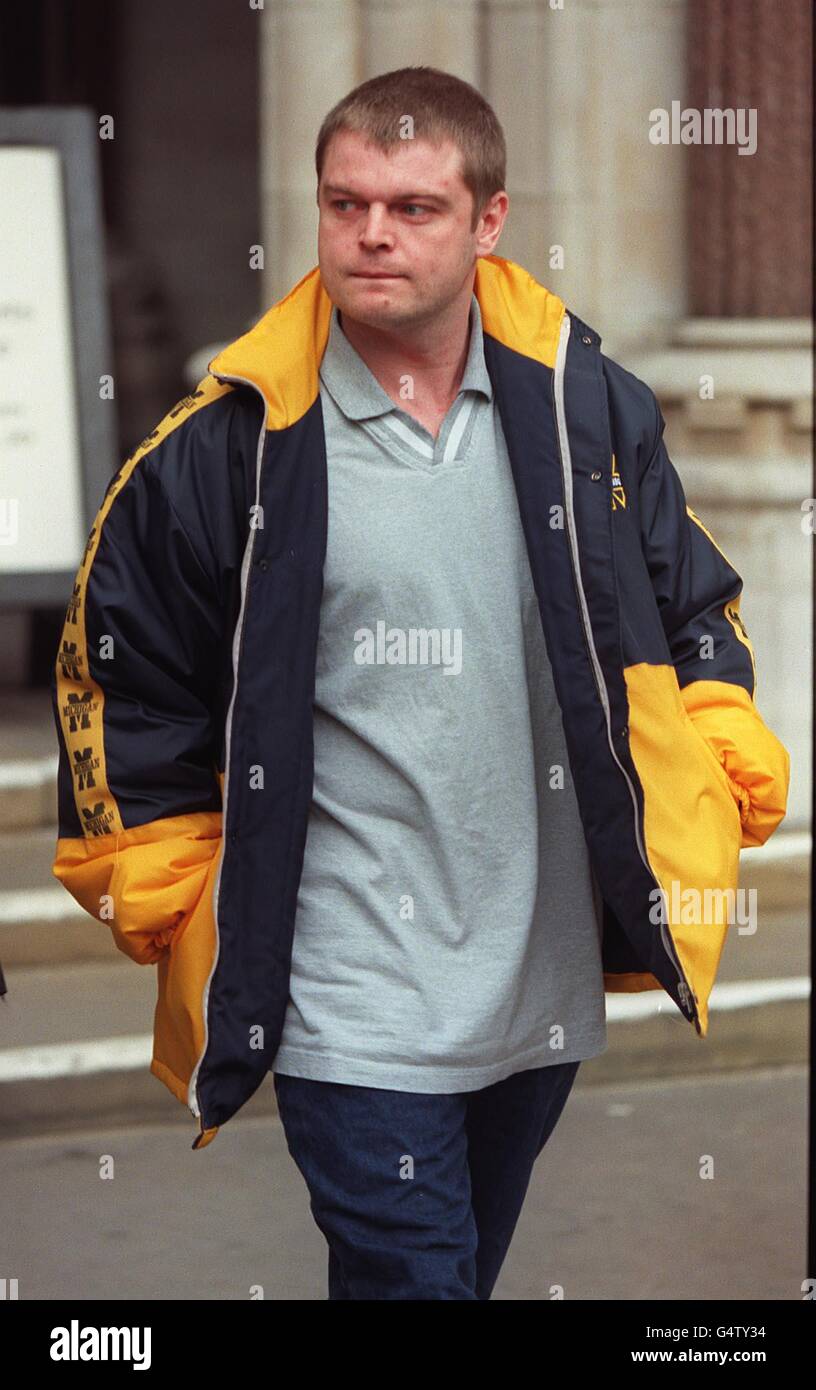Ellis Sherwood, outside the High Court in London, where he and two ...