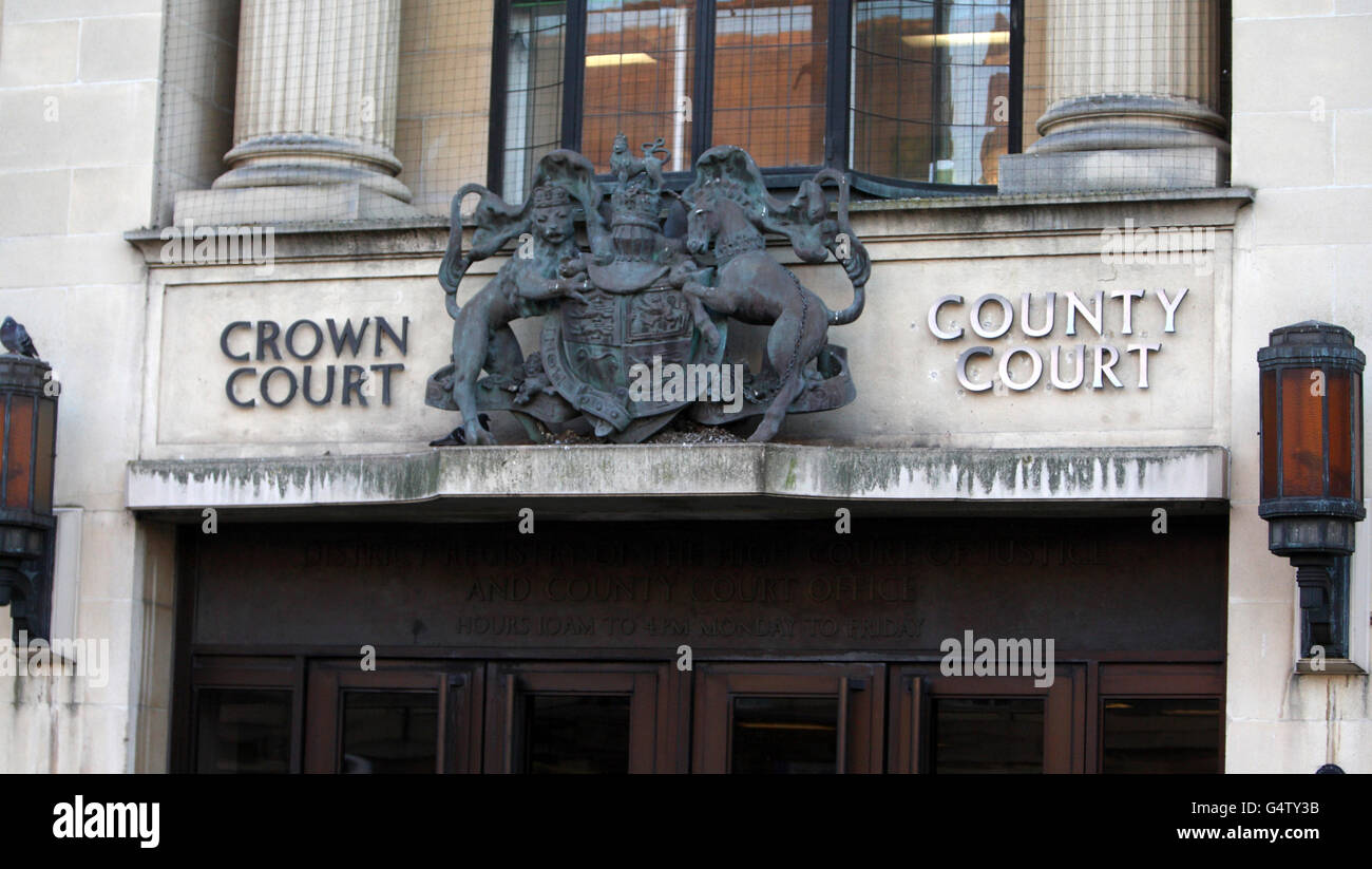 Oxford Crown Court. General view of the Oxford Crown Court Stock Photo ...