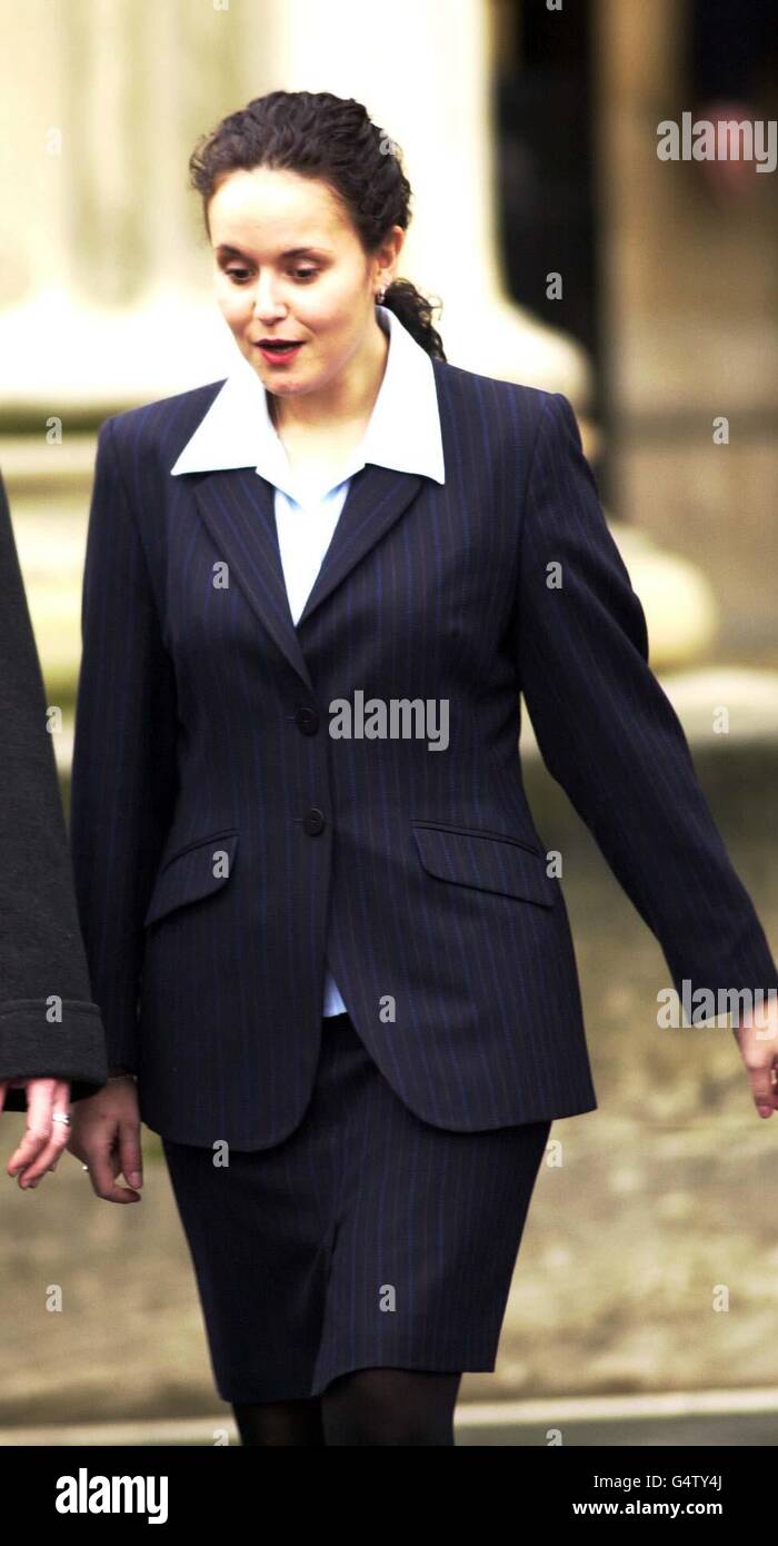 Nicky Heath arrives at Worcester Crown Court, where her former ...