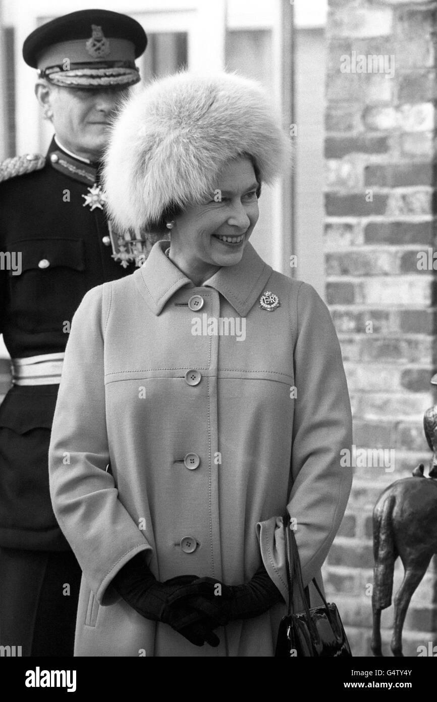 Queen Elizabeth II, Colonel in Chief of the Royal Military Police ...