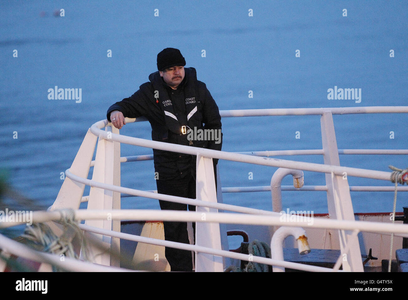 Paddy Kershaw, father of missing trawlerman Kevin Kershaw, arrives back ...