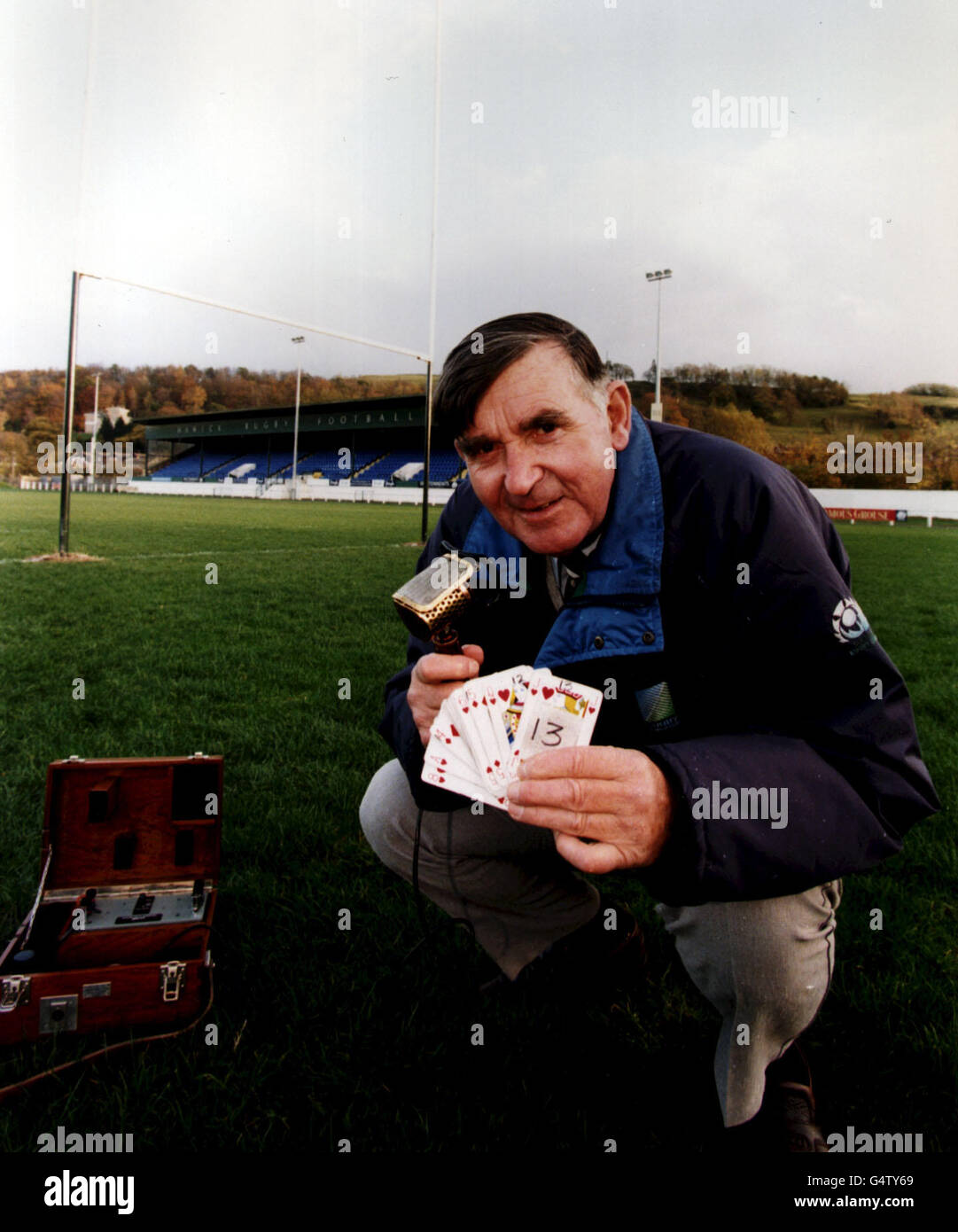 Microphone playing cards sport rugby union billmclarencollection hi-res ...