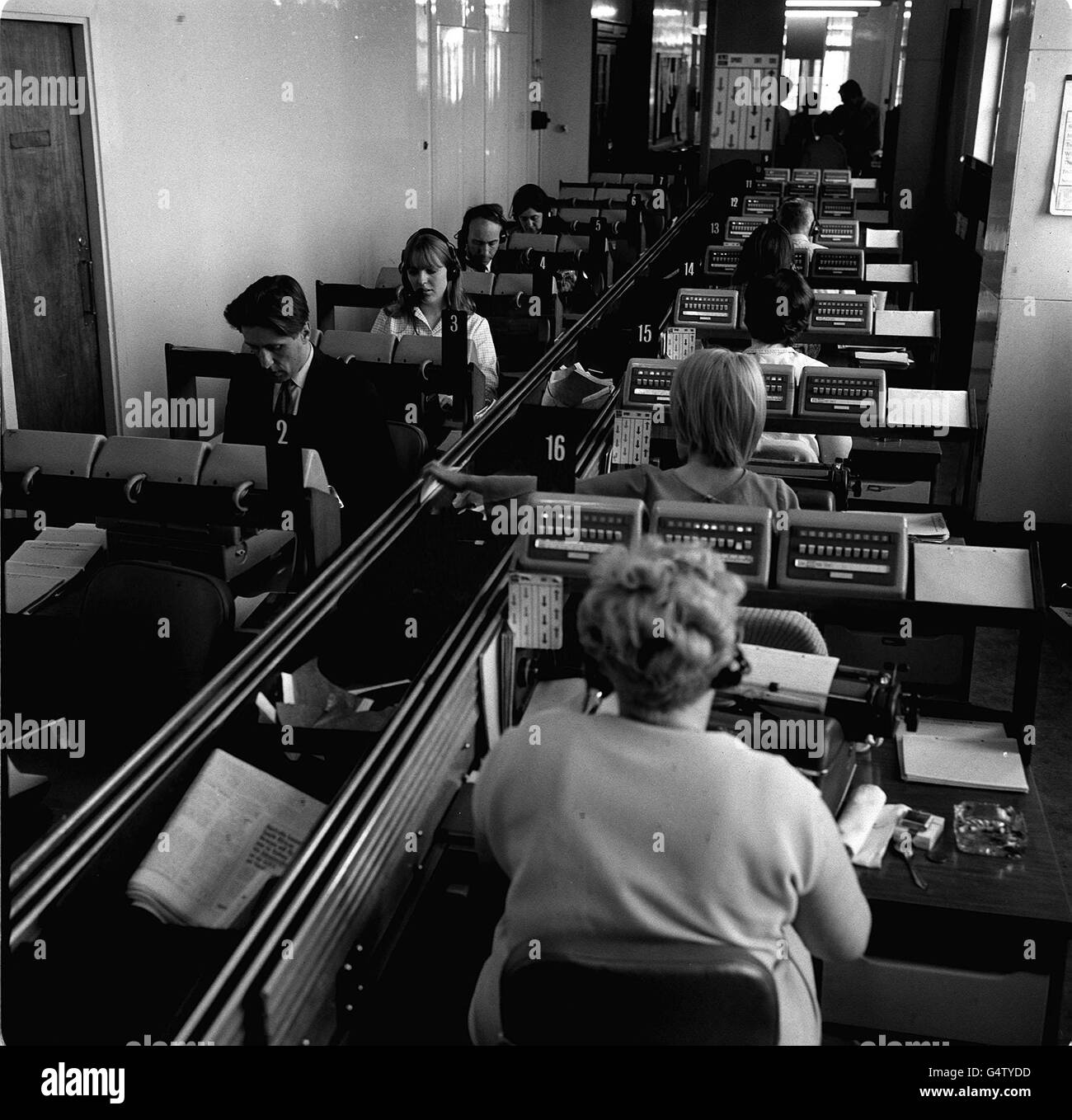 Copy takers hi-res stock photography and images - Alamy