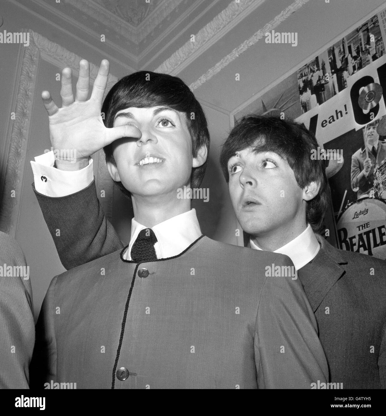 Beatles haircut hi-res stock photography and images - Alamy