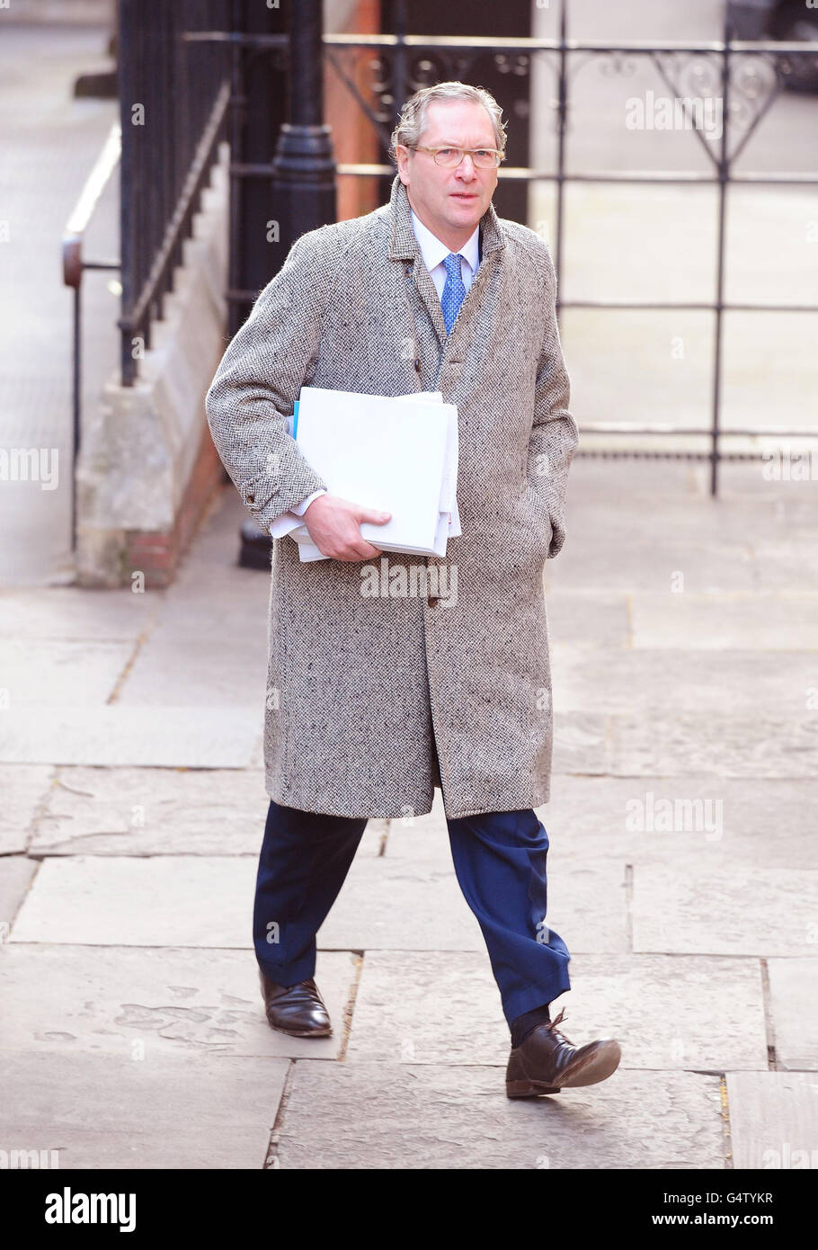 John Witherow, editor of The Sunday Times arrives at the Leveson ...