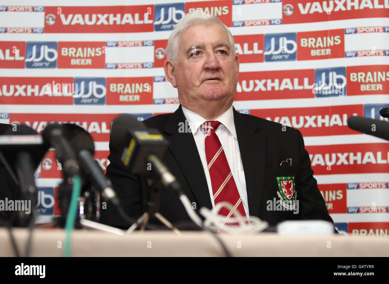 Soccer - Wales Unveil New Manager Press Conference - St David's Hotel ...