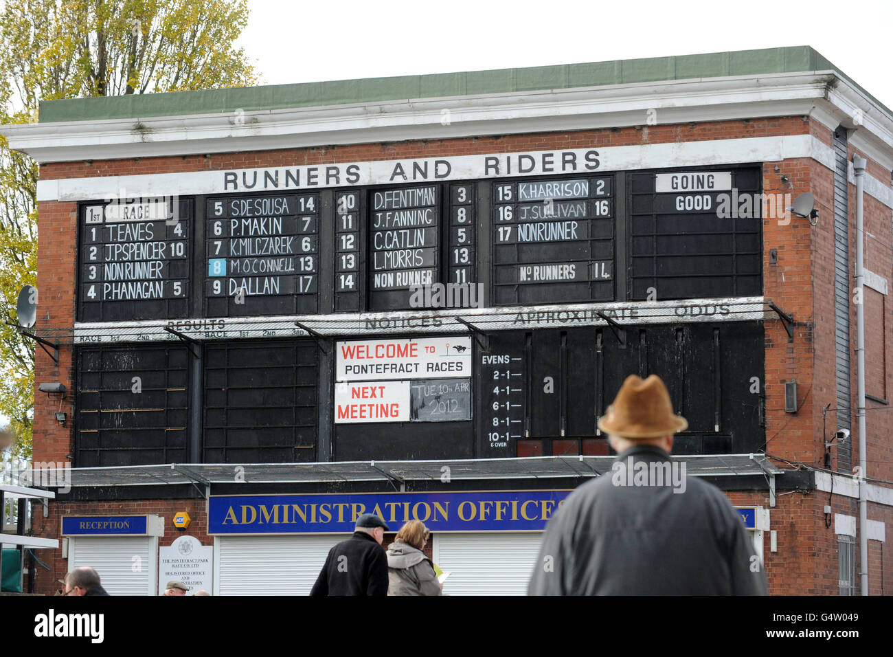 Horse Racing - totepool Day - Pontefract Racecourse. A general view of ...