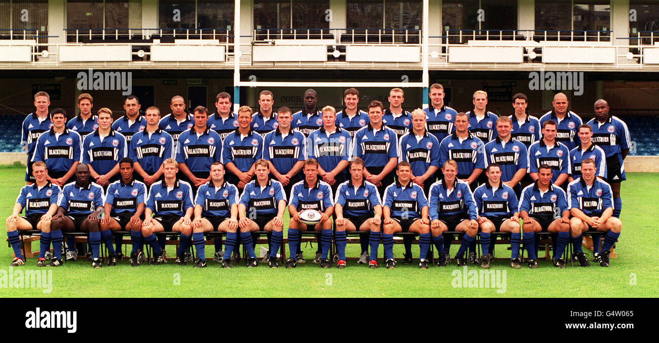 Bath RUFC team Stock Photo - Alamy