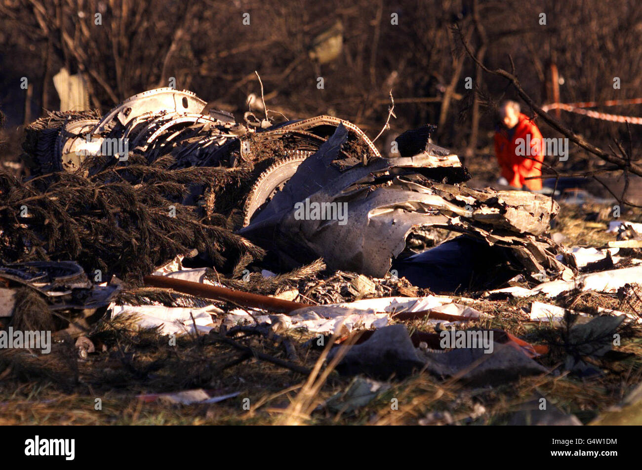 Air crash scene Stock Photo - Alamy