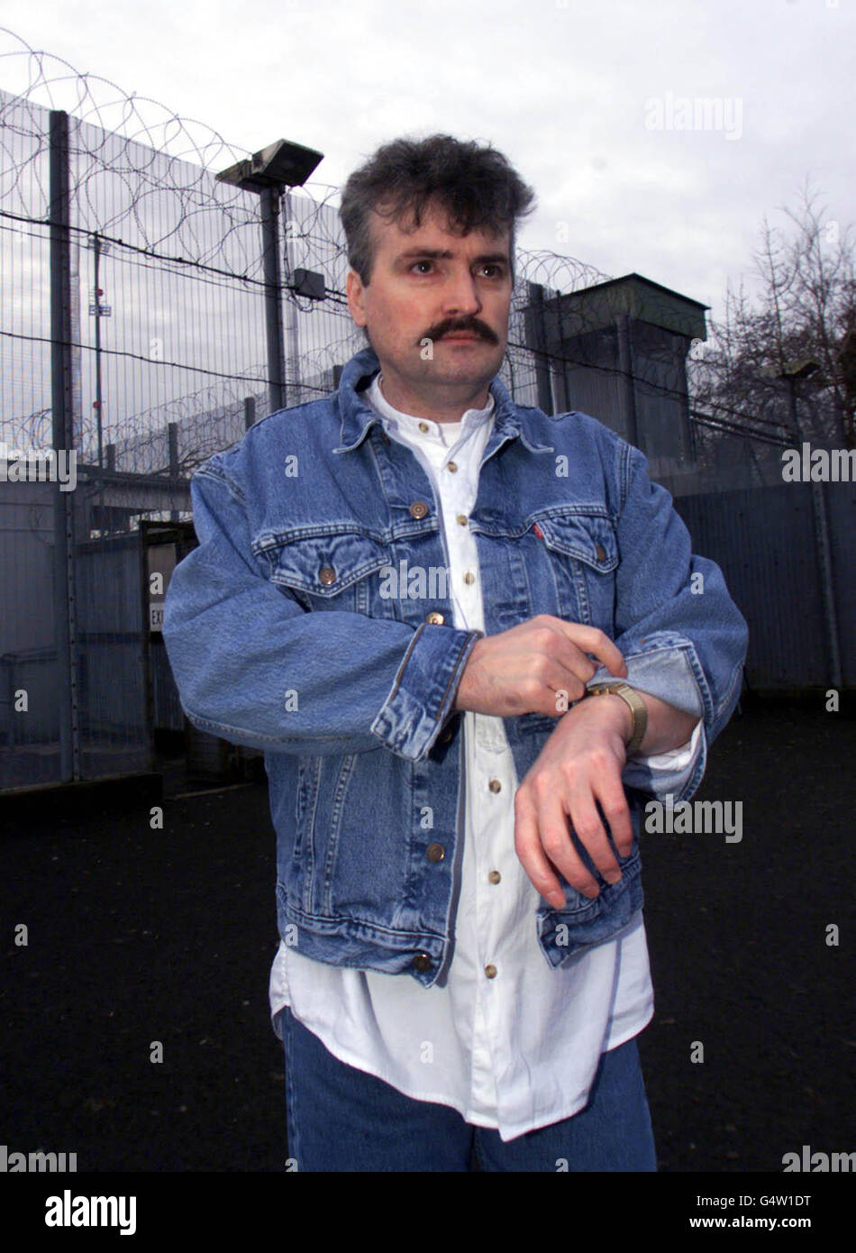 Loyalist Prisoner Michael Stone Checks High Resolution Stock ... Loyalist Prisoner Michael Stone Checks High Resolution Stock ...