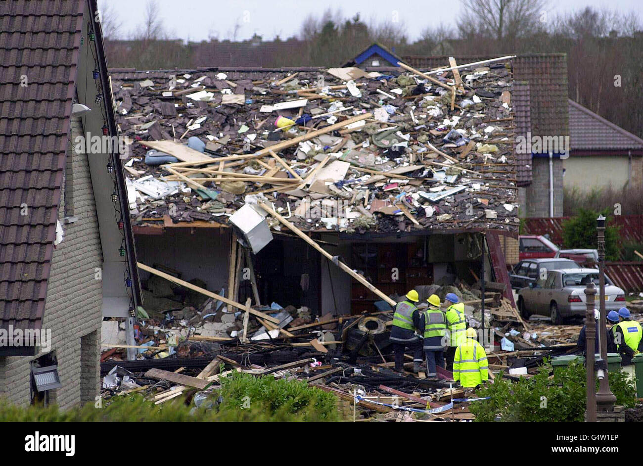 Larkhall explosion hi-res stock photography and images - Alamy
