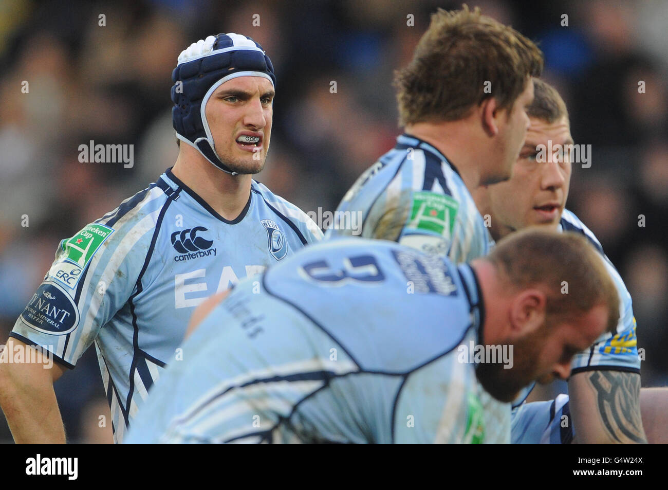 Cardiff blues sam warburton hi-res stock photography and images - Alamy