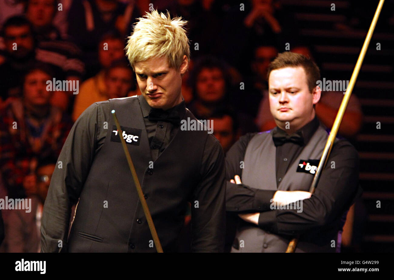 Neil robertson masters 2012 alexandra palace hi-res stock photography ...