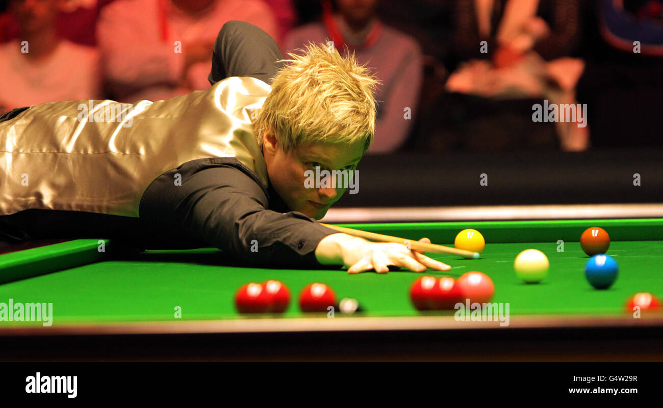 Neil robertson masters 2012 alexandra palace hi-res stock photography ...