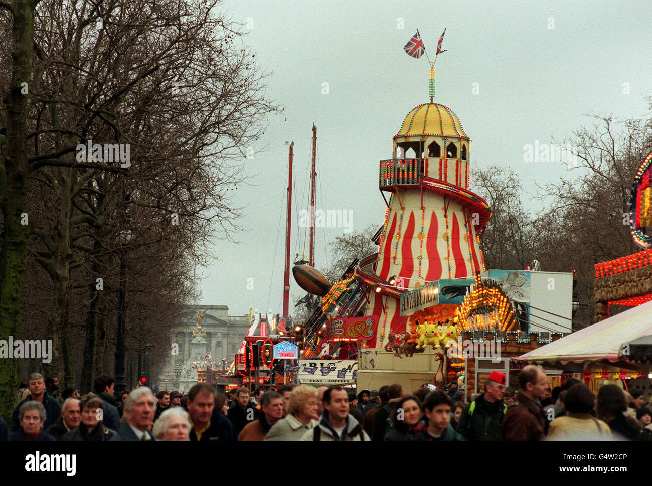 Millennium Fun fair Stock Photo - Alamy
