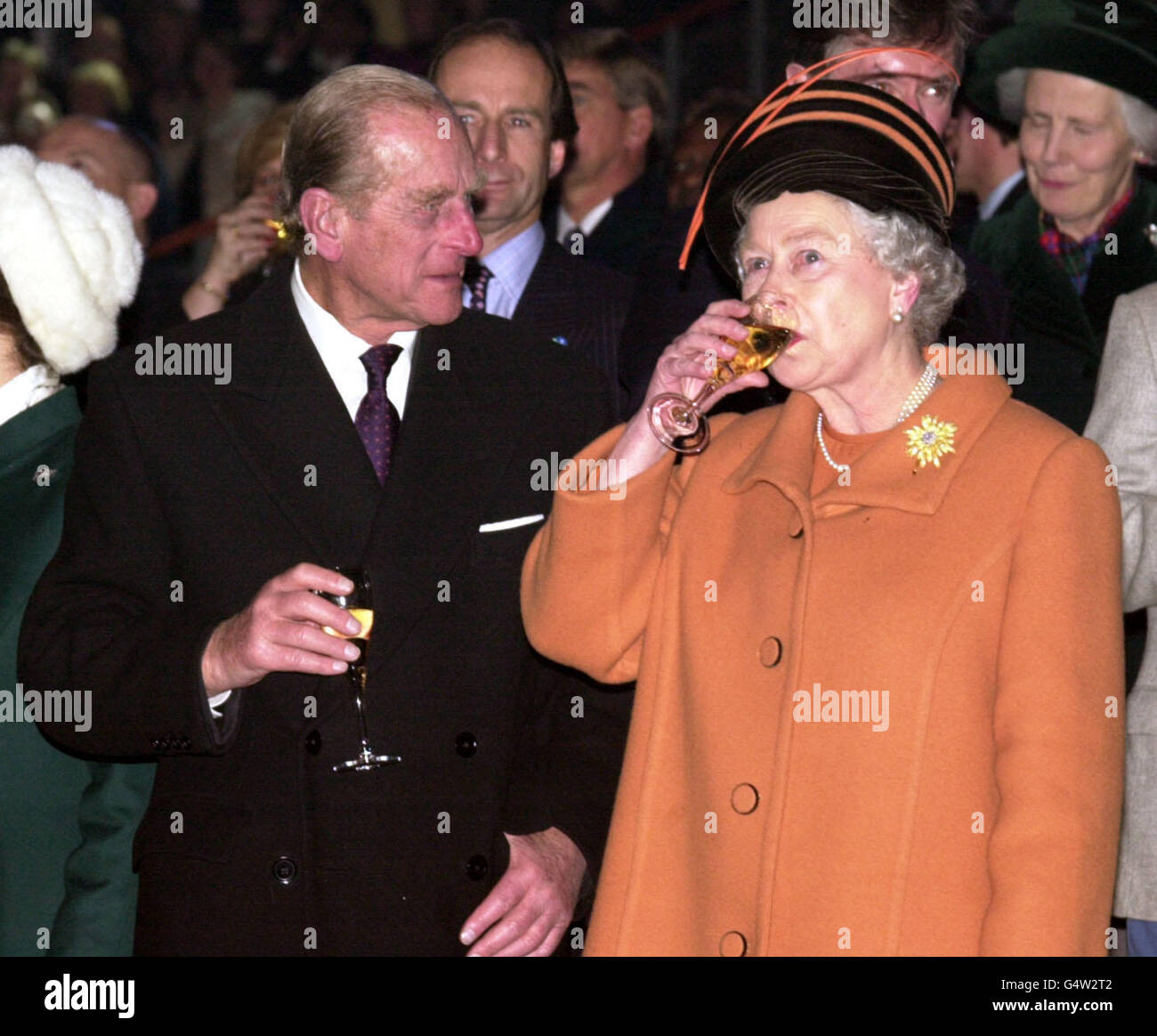 Millennium london queen duke hi-res stock photography and images - Alamy