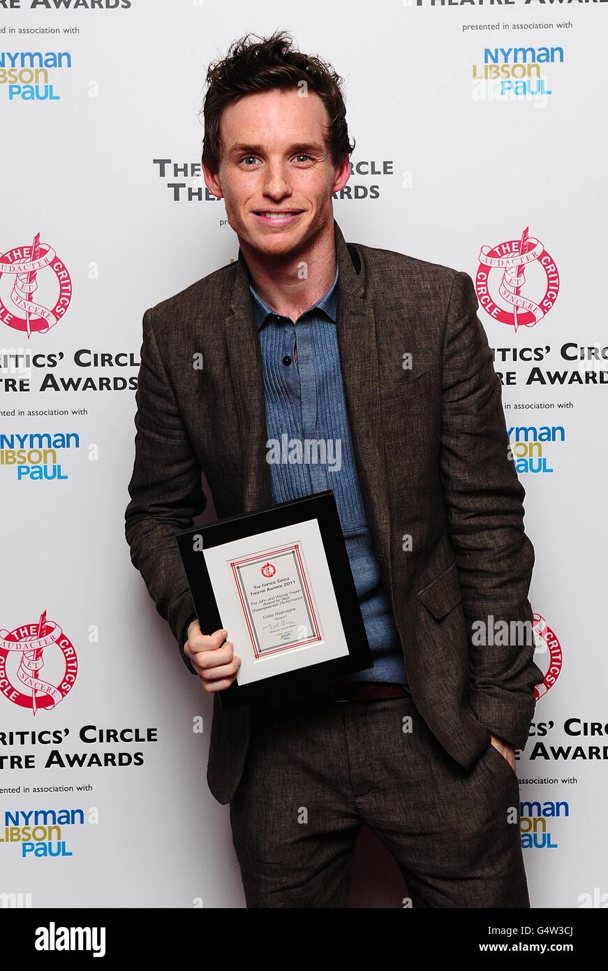 The Critics' Circle Theatre Awards - London Stock Photo - Alamy