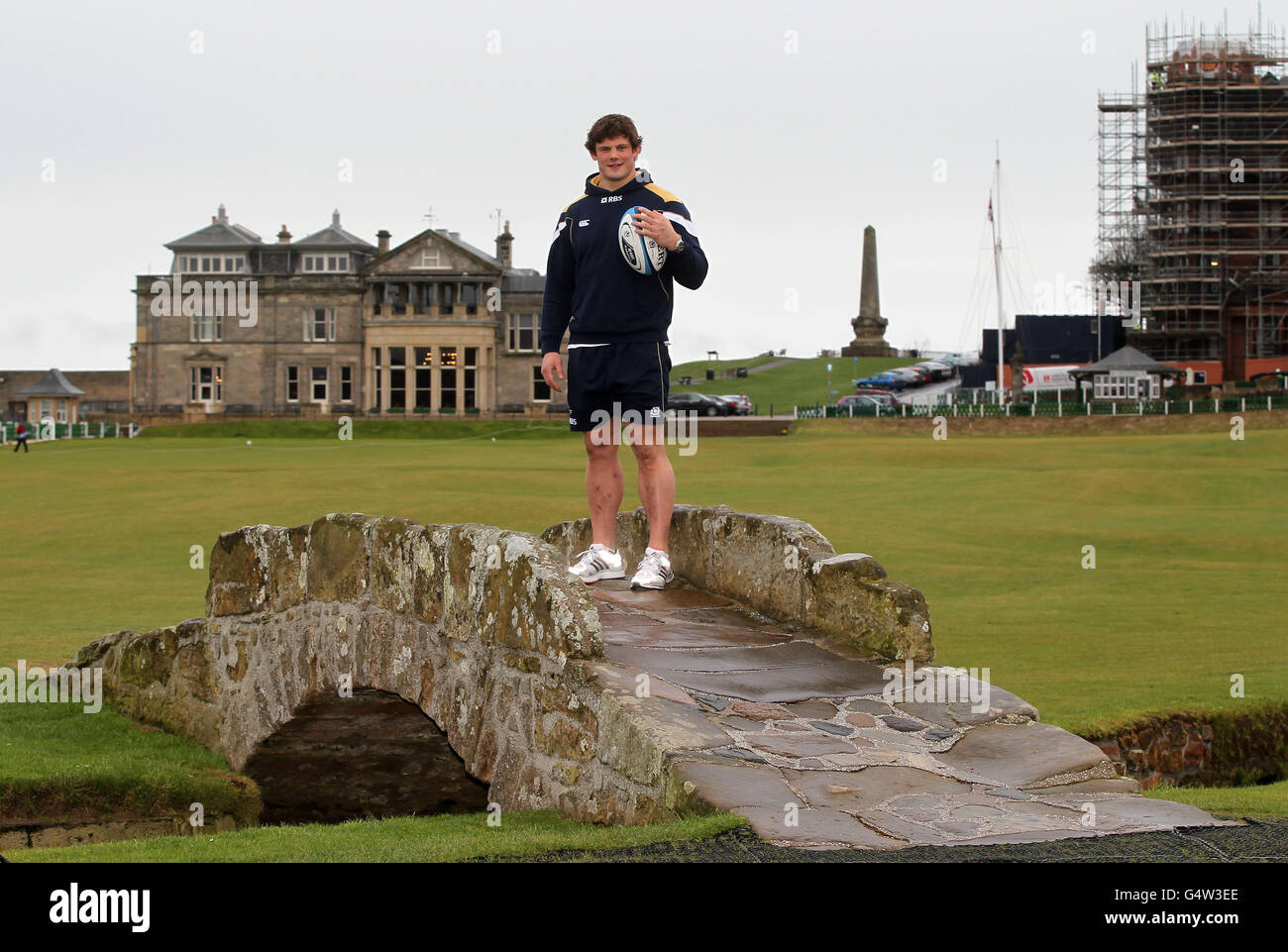 Rugby Union - Scotland Press Conference - St Andrews Stock Photo - Alamy