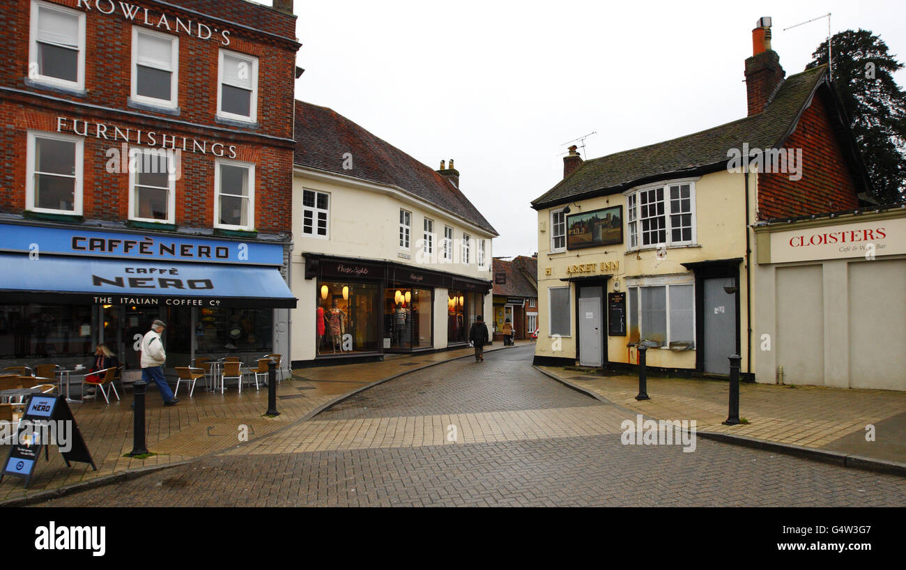Market inn pub in petersfield hi-res stock photography and images - Alamy