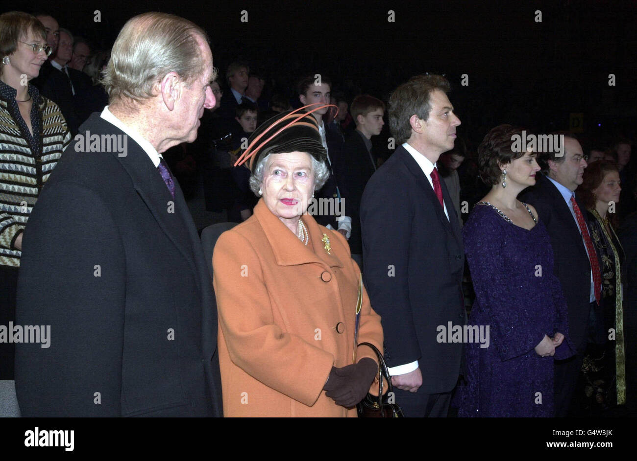 Millennium london royals blairs hi-res stock photography and images - Alamy