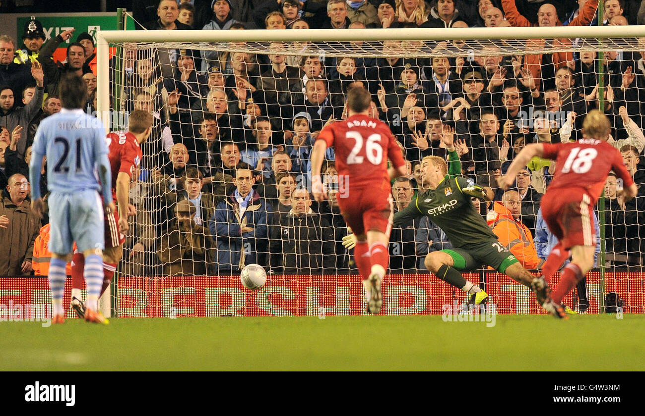 Joe hart anfield hi-res stock photography and images - Alamy