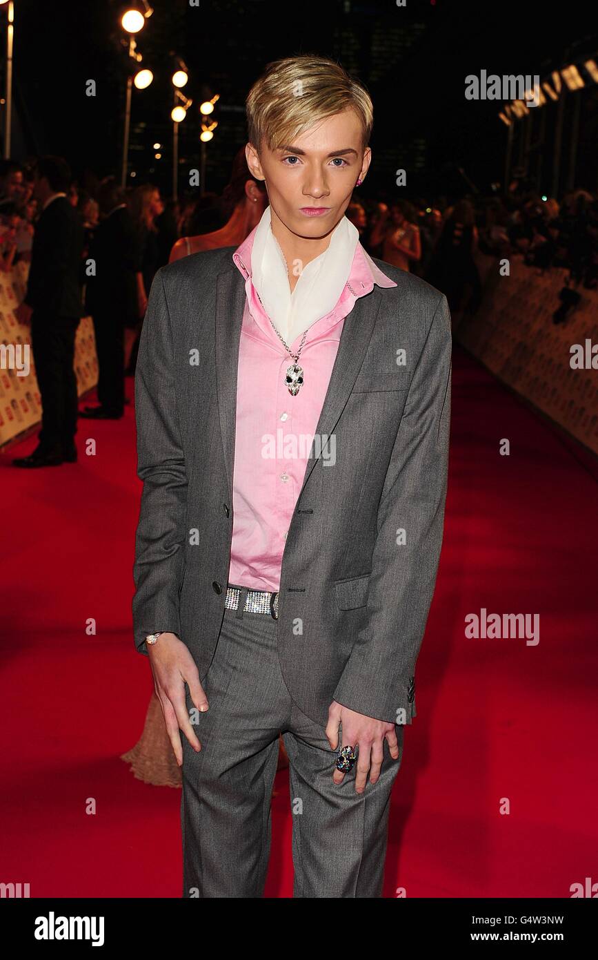 Harry Derbidge arriving for the 2012 NTA Awards at the O2, Greenwich ...